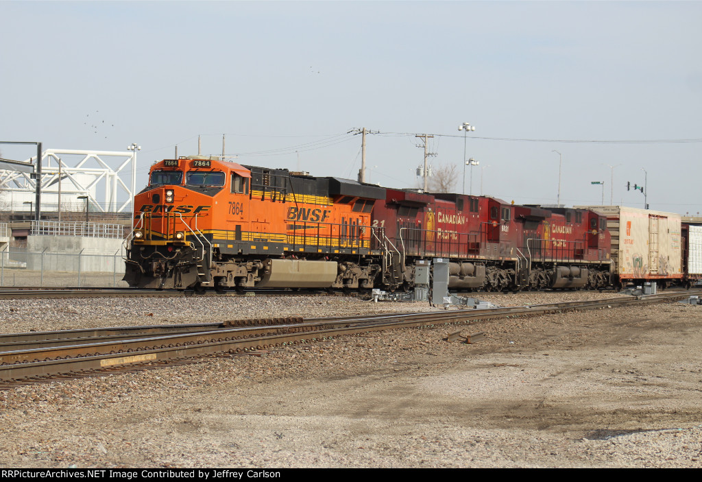 BNSF 7864
